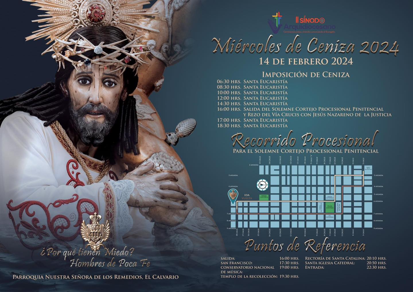 Miércoles de Ceniza 2024: Tránsito informa cierre de calles por recorrido de procesiones