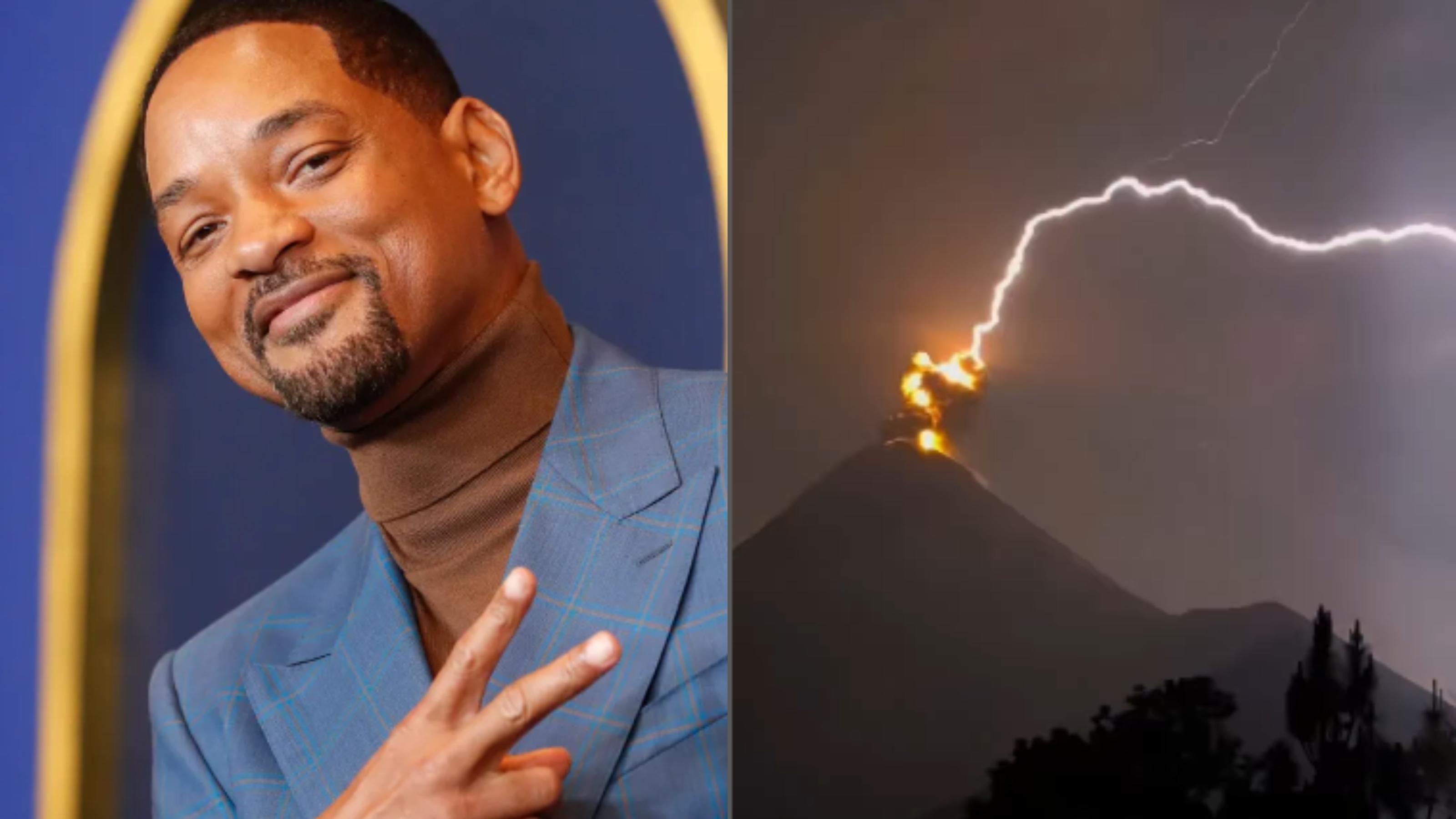 “Guatemala es increíble”: Will Smith comparte video del volcán de Fuego