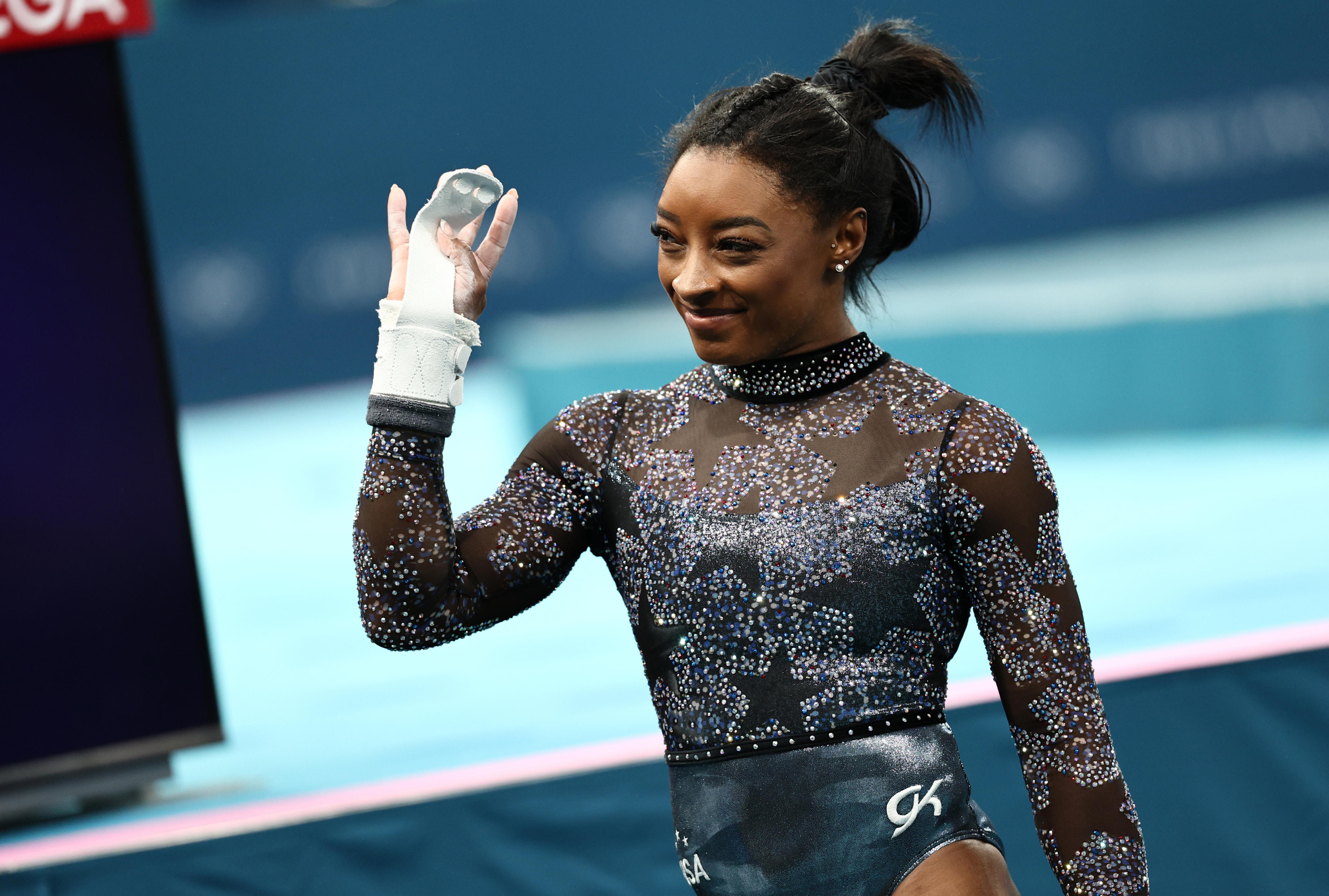 Simone Biles regresa entre aplausos a unos Juegos Olímpicos