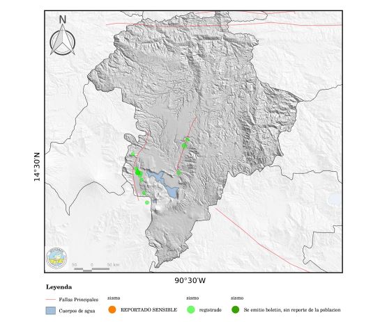 17 sismos se han reportado en la últimas horas en Amatitlán