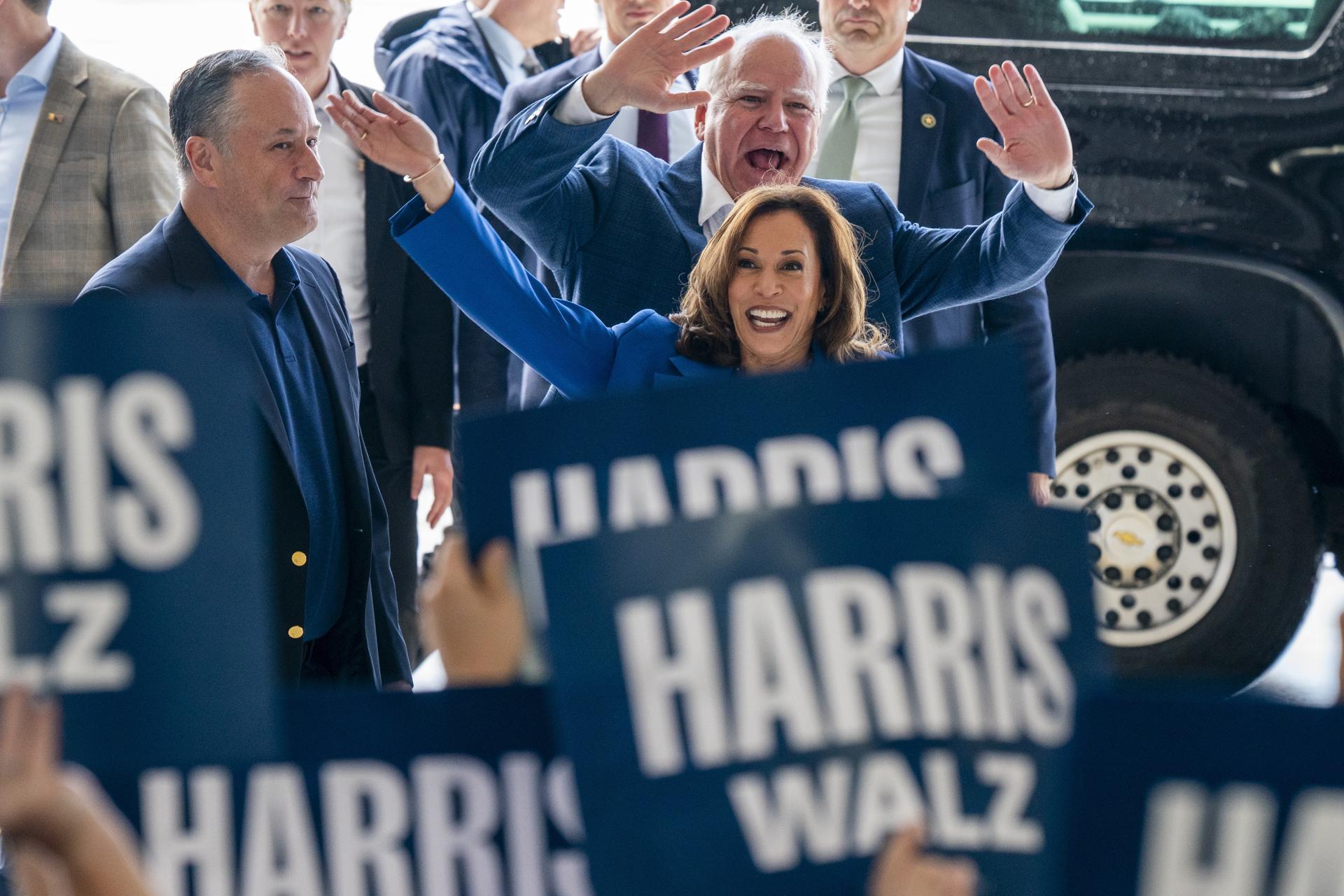 Kamala Harris lanza un canal en WhatsApp para promocionar campaña y ...
