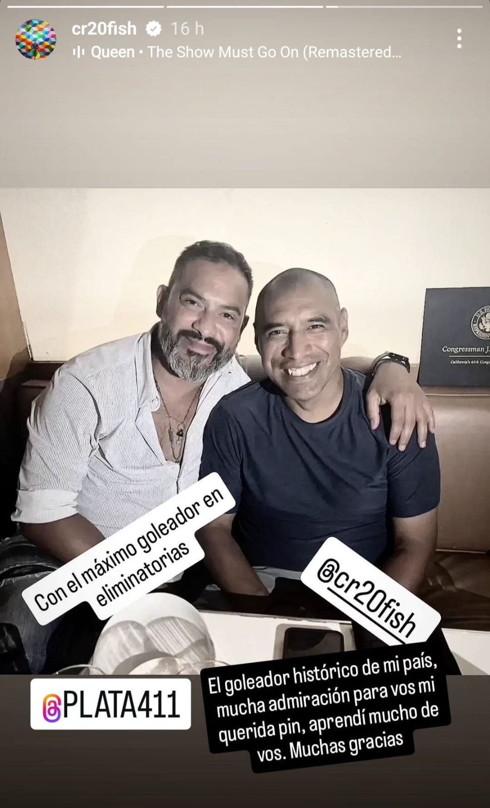 El "Pescado" Ruiz y el "Pin" Plata se reencuentran y prevalece el ...