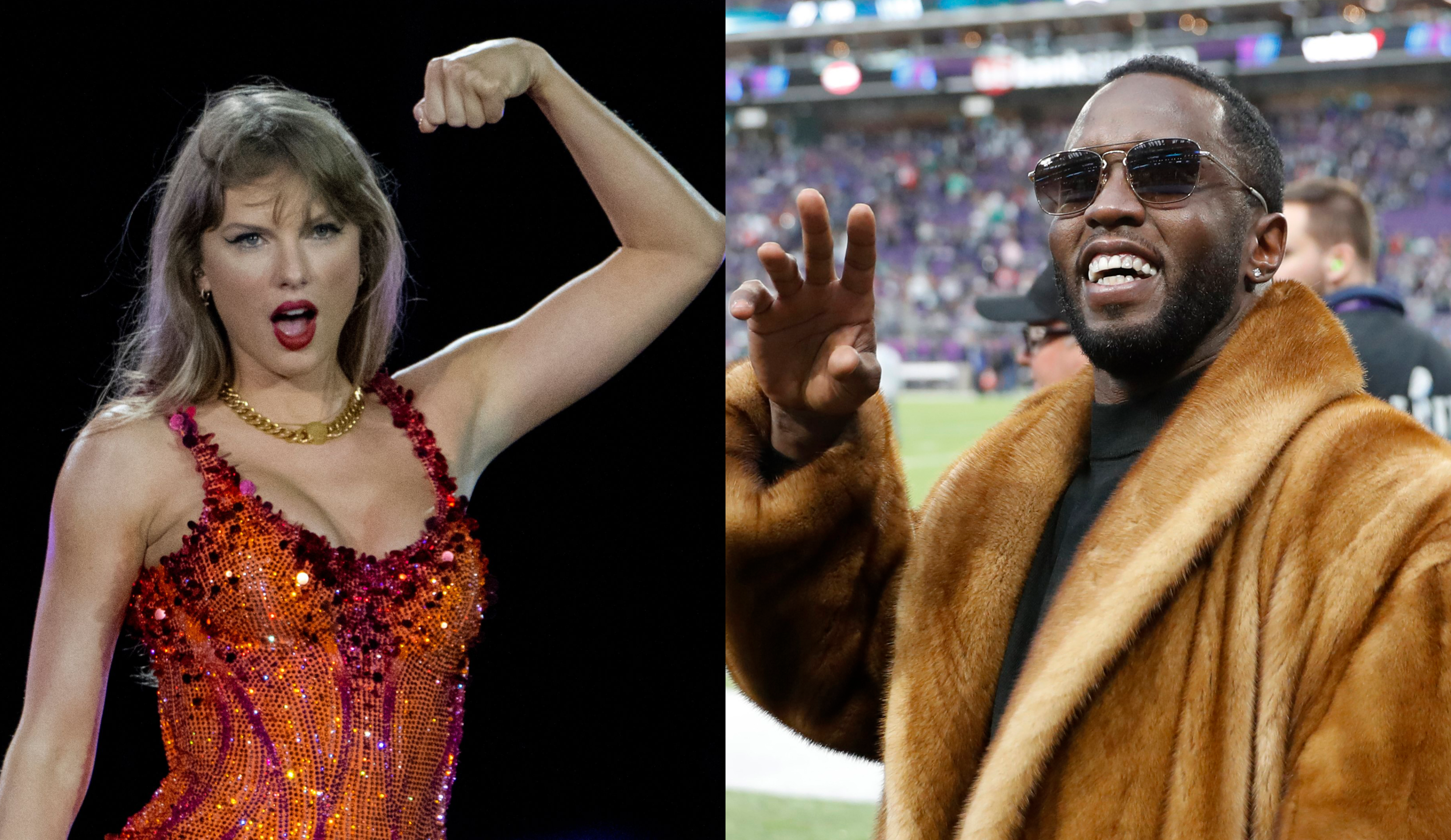El día que Taylor Swift aseguró que "Diddy" Combs sería su cita ideal