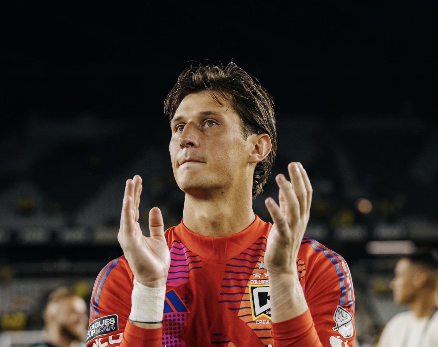 Nicholas Hagen, es titular en la victoria agónica del Columbus Crew en ...