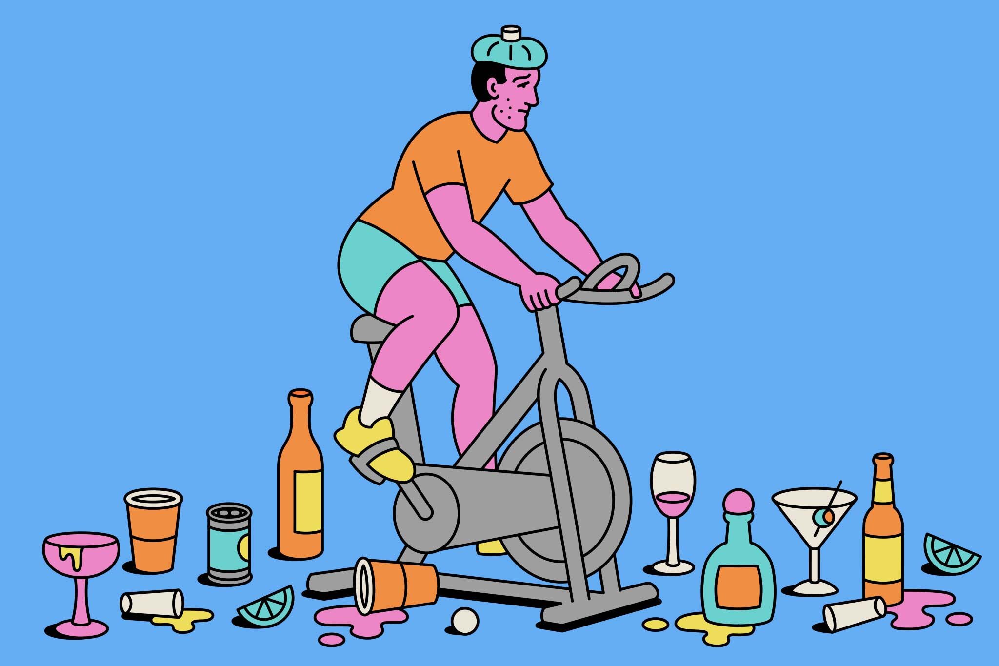 ¿Hacer ejercicio puede combatir la resaca?