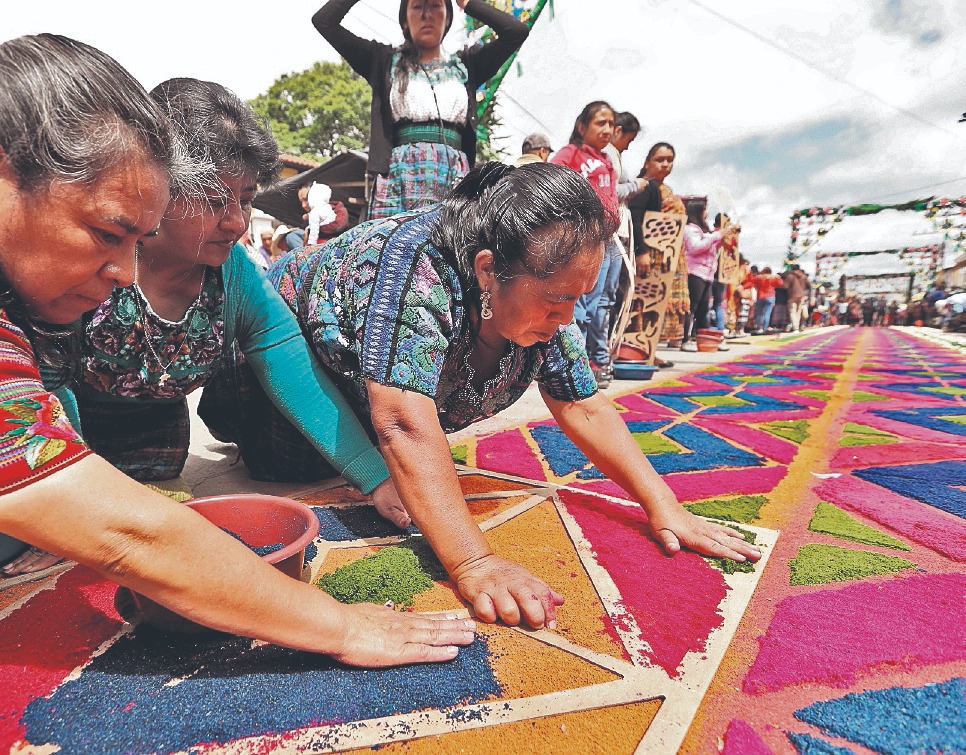 Alfombras de Semana Santa: La herencia cultural de Guatemala que sigue ...