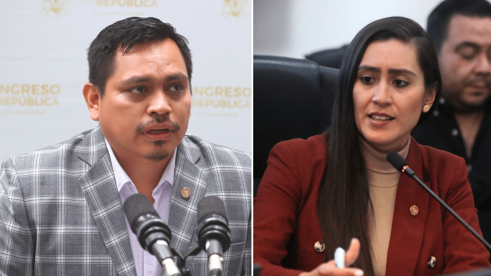 José Chic responde a Karina Paz que varios "cercanos a ella" se ...