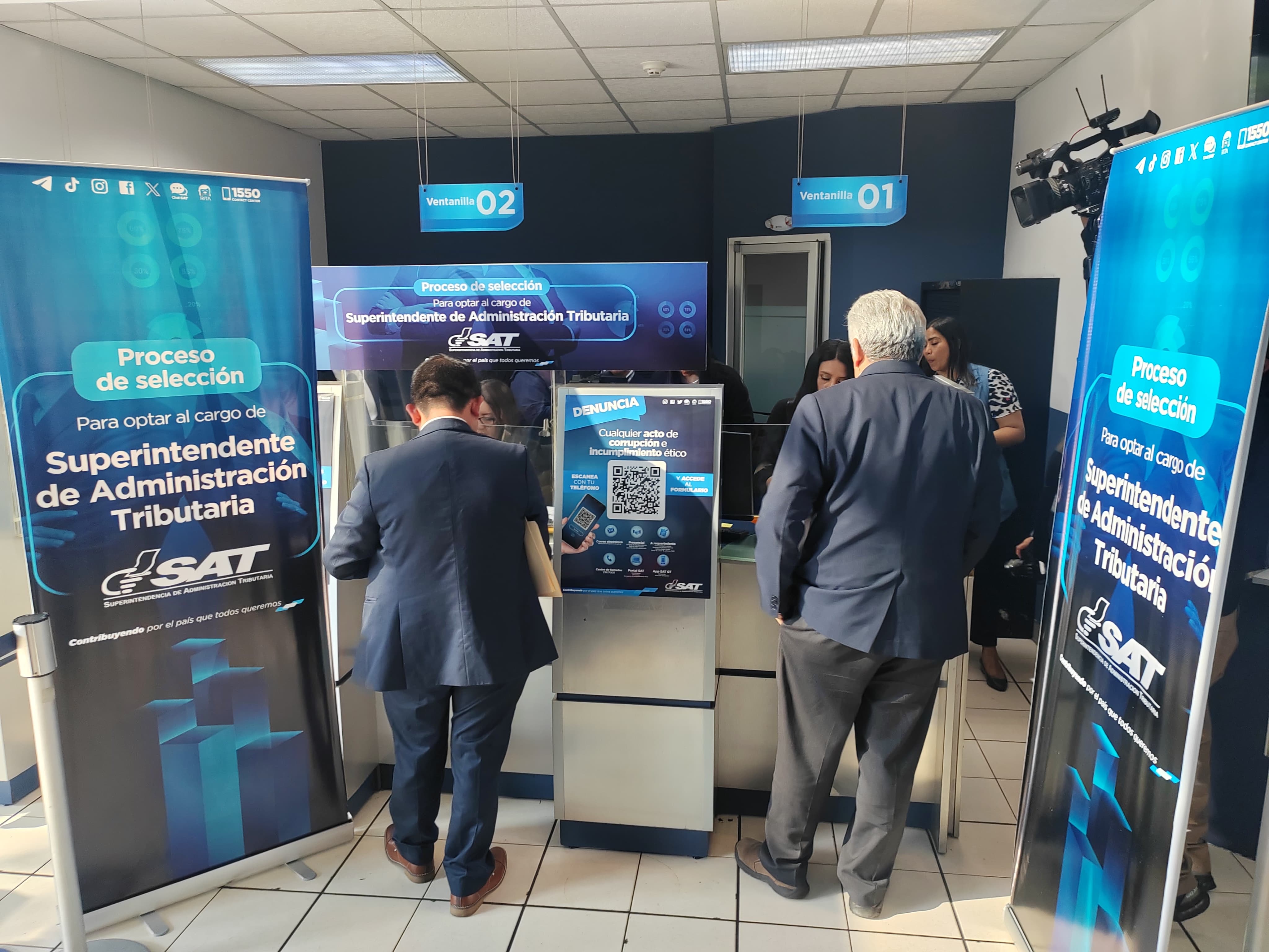Finaliza recepción de expedientes para elección de jefe de la SAT