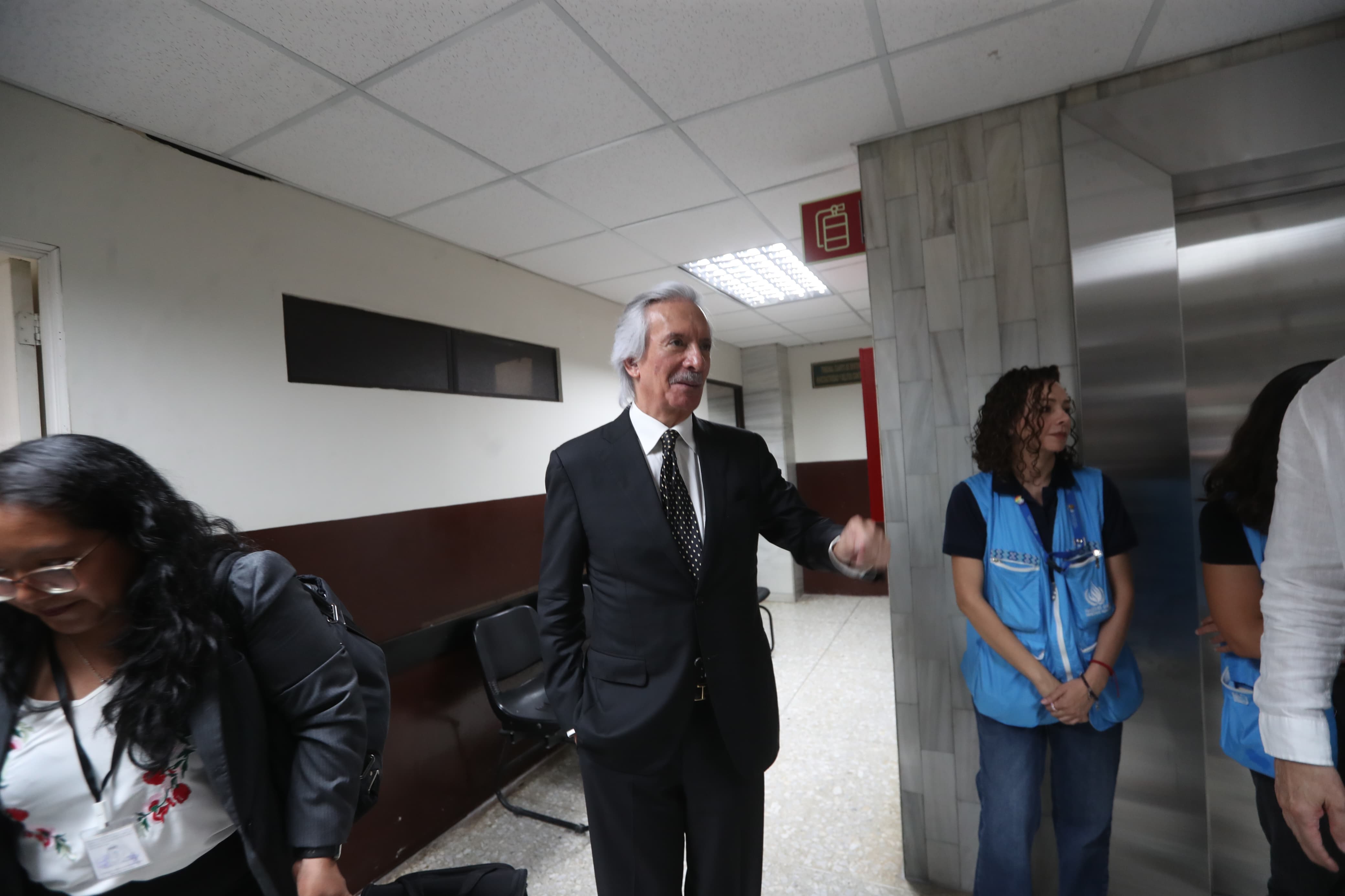 Juez Erick García suspende audiencia de Jose Rubén Zamora