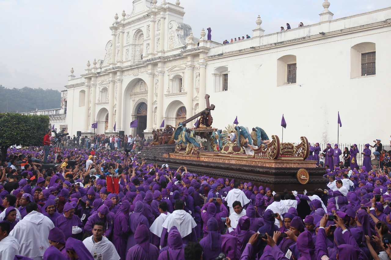 Recorridos de las procesiones en Cuaresma y Semana Santa en Guatemala 2025