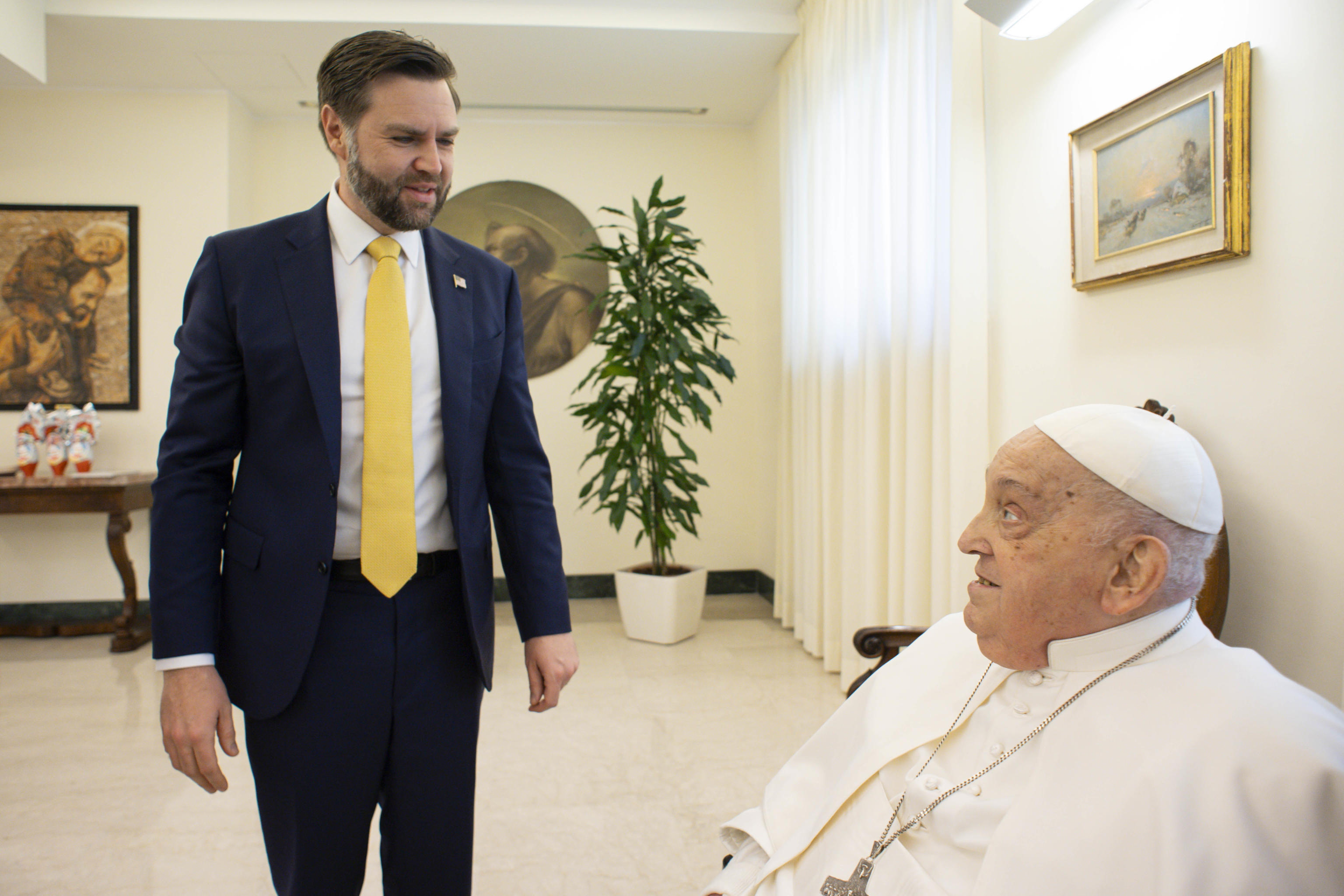 El Papa Francisco recibe al vicepresidente estadounidense, JD Vance, en ...