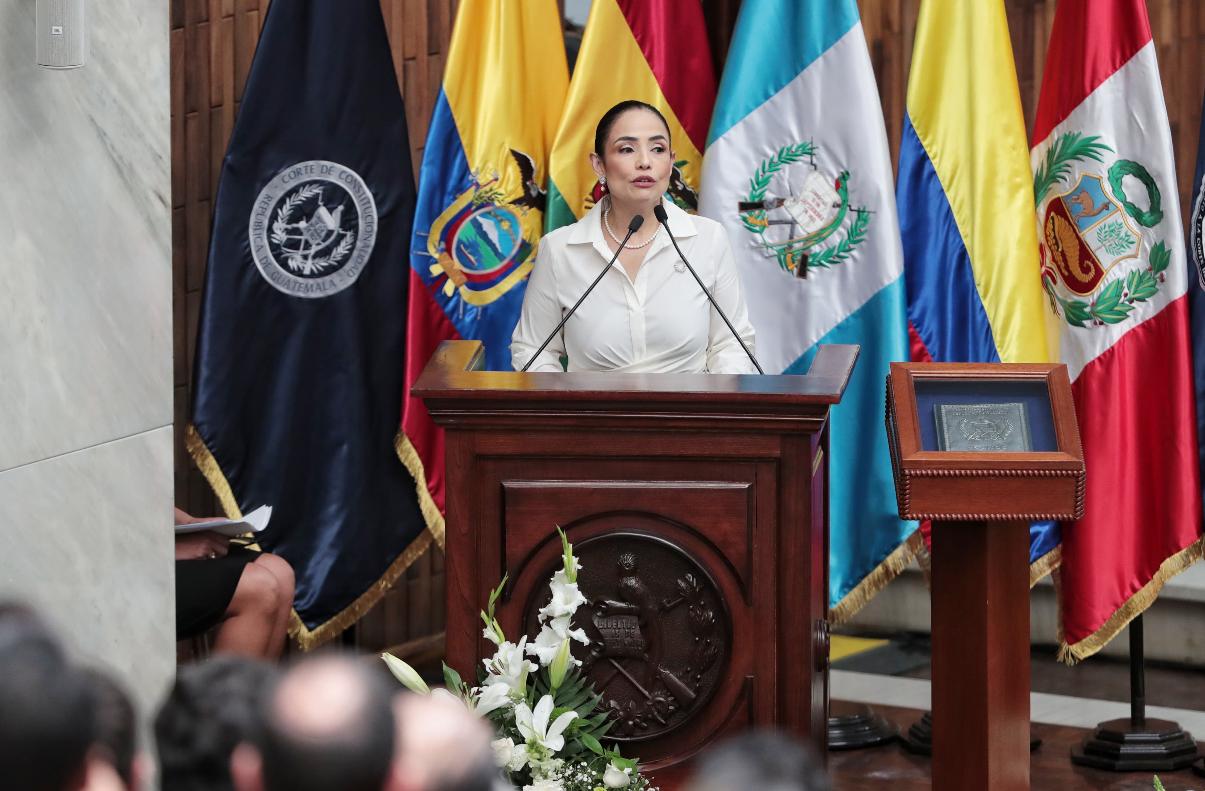 Leyla Lemus asume presidencia de la CC y promete firmeza ante presiones ...