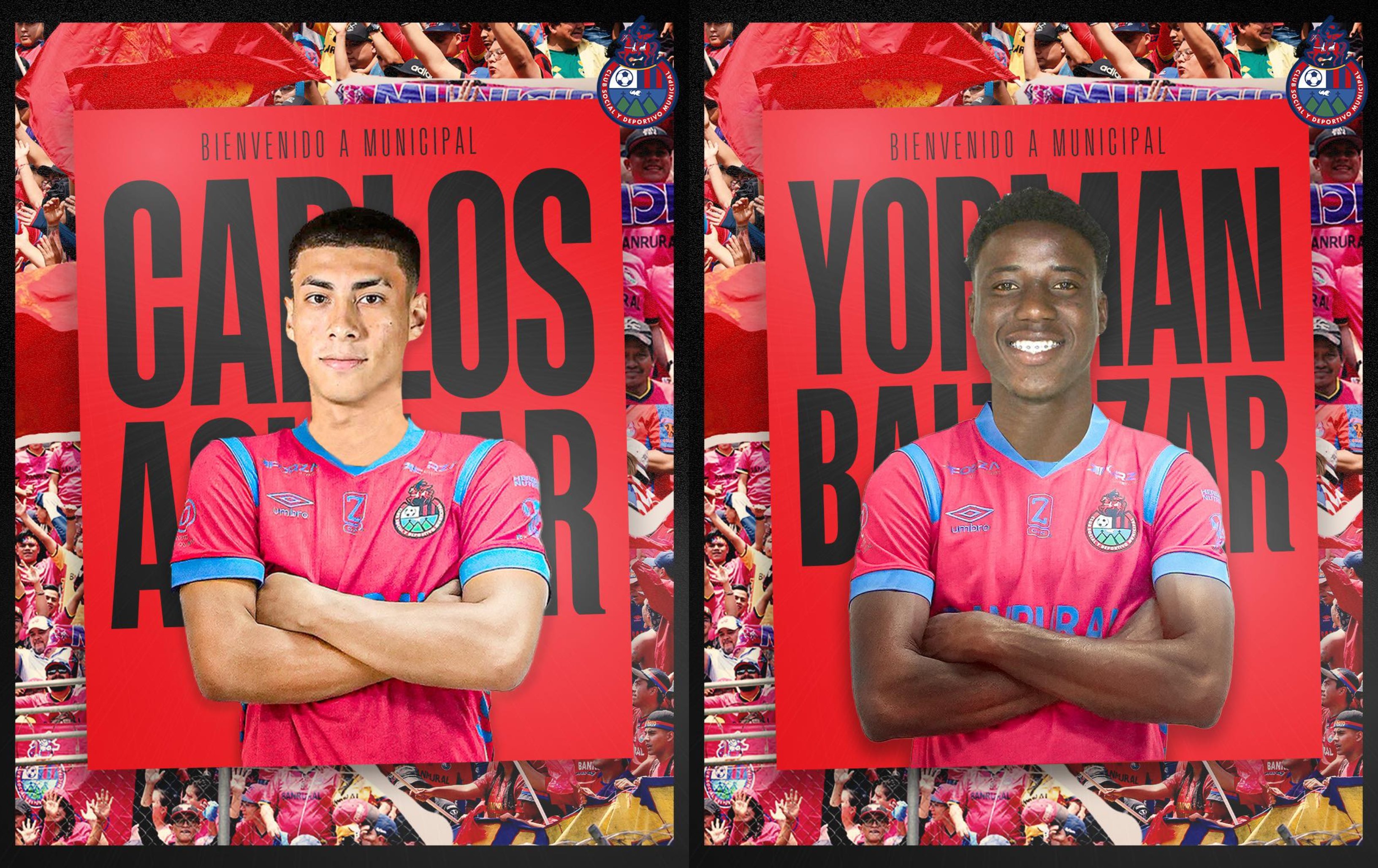 Carlos Aguilar y Yorman Baltazar llegan a Municipal como los primeros refuerzos para el Apertura ...