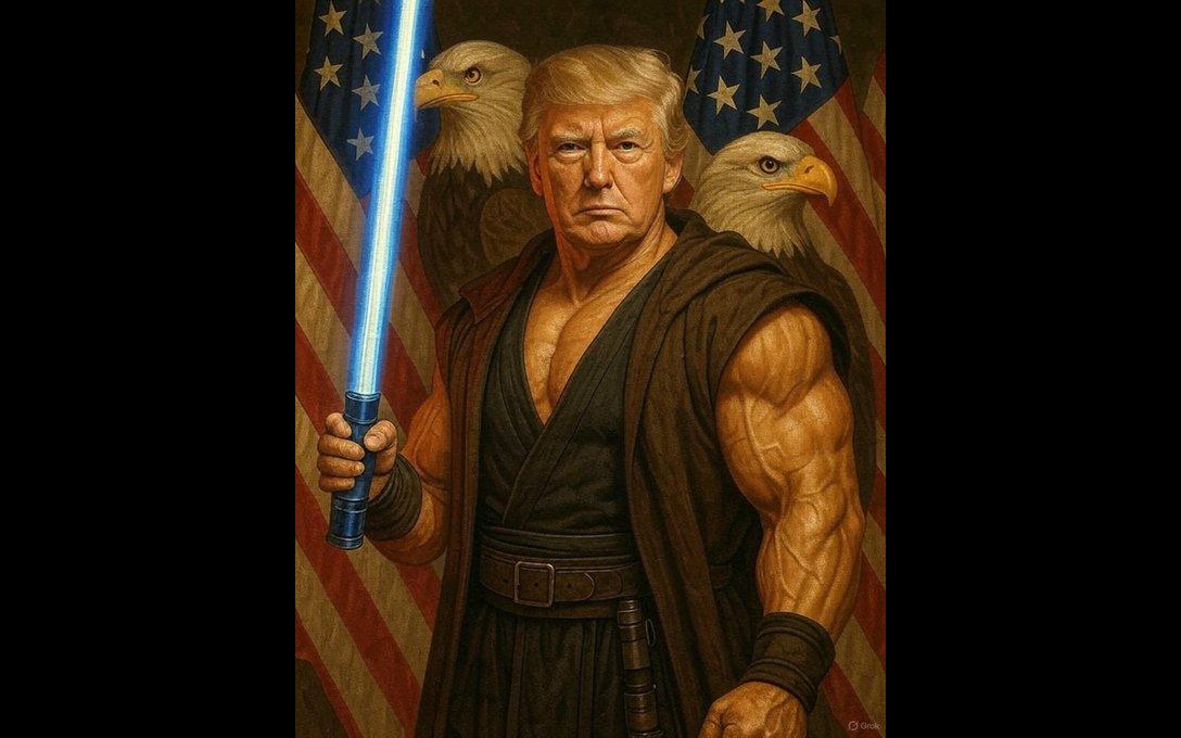 Día de Star Wars: la Casa Blanca publica una imagen de Donald Trump ...