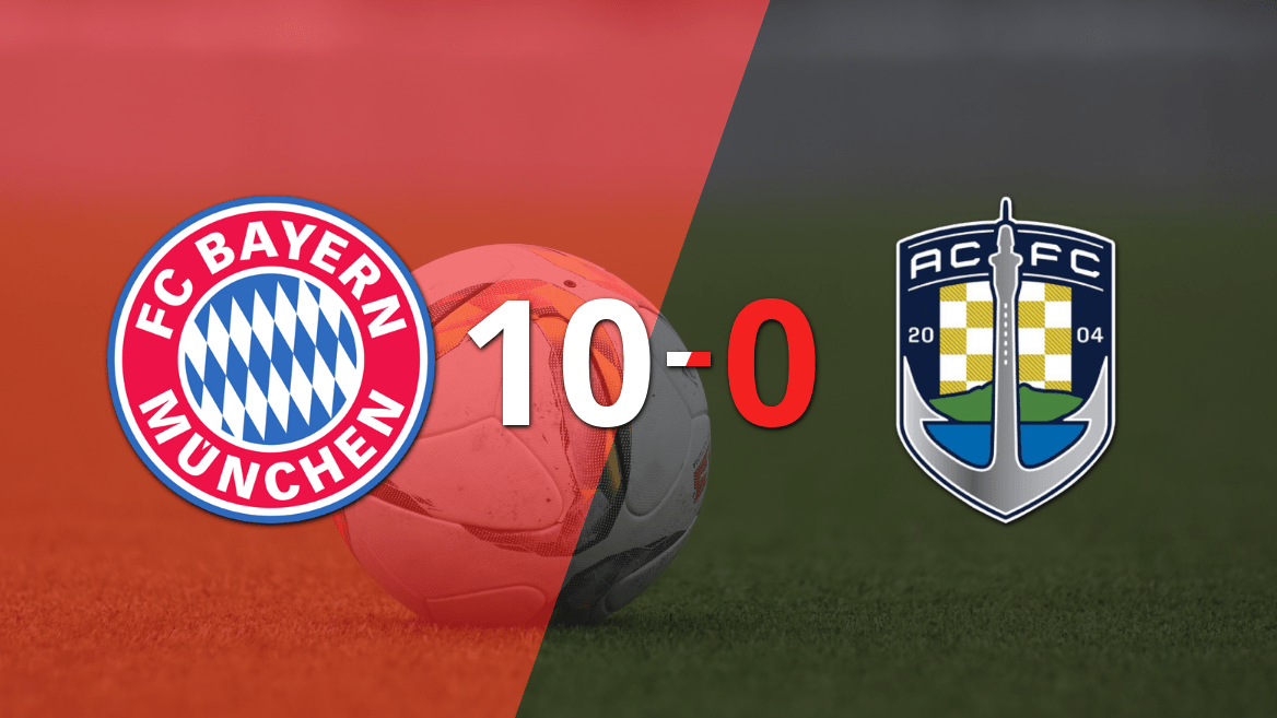 Jamal Musiala y Michael Olise se lucen en goleada de Bayern Múnich