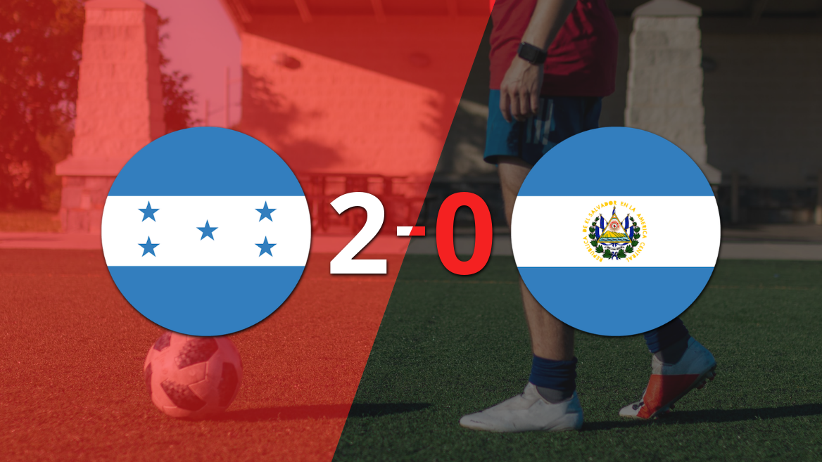 Con dos goles, Honduras se impuso a El Salvador en el Shell Energy Stadium