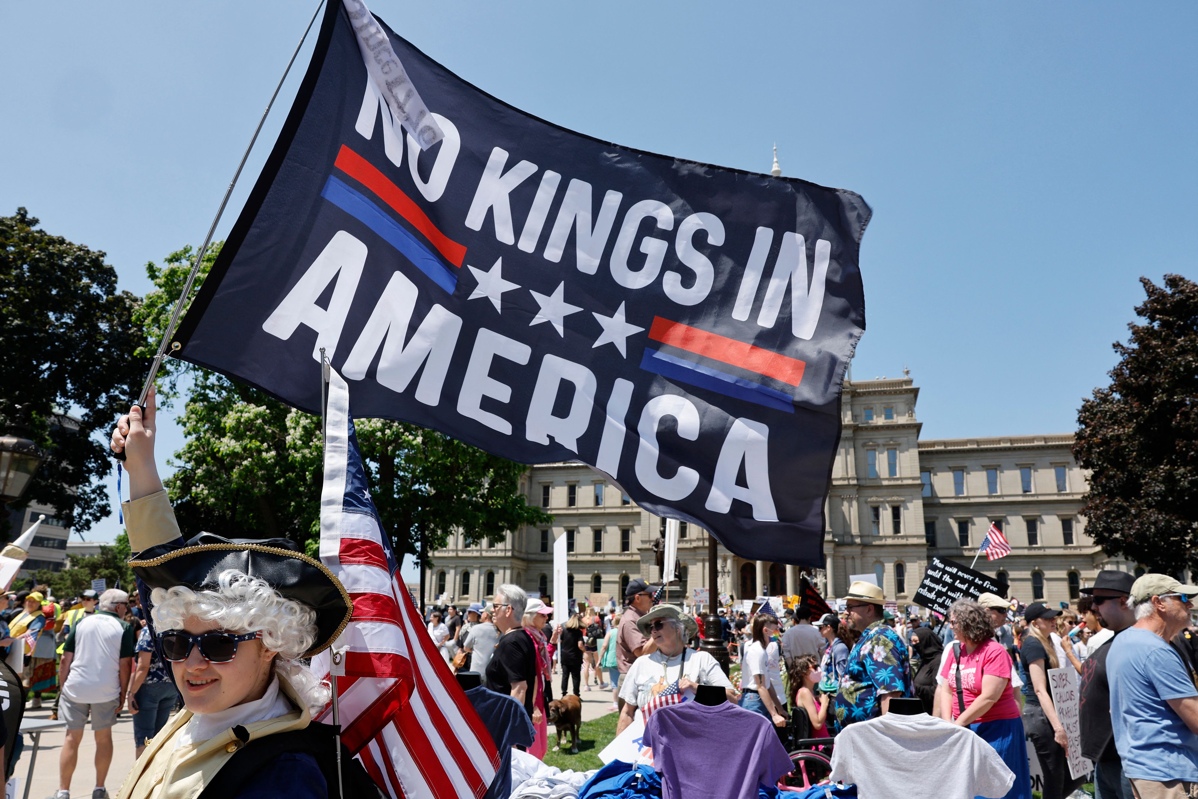 Protesta masiva "No Kings" llena calles de Estados Unidos en contra de ...