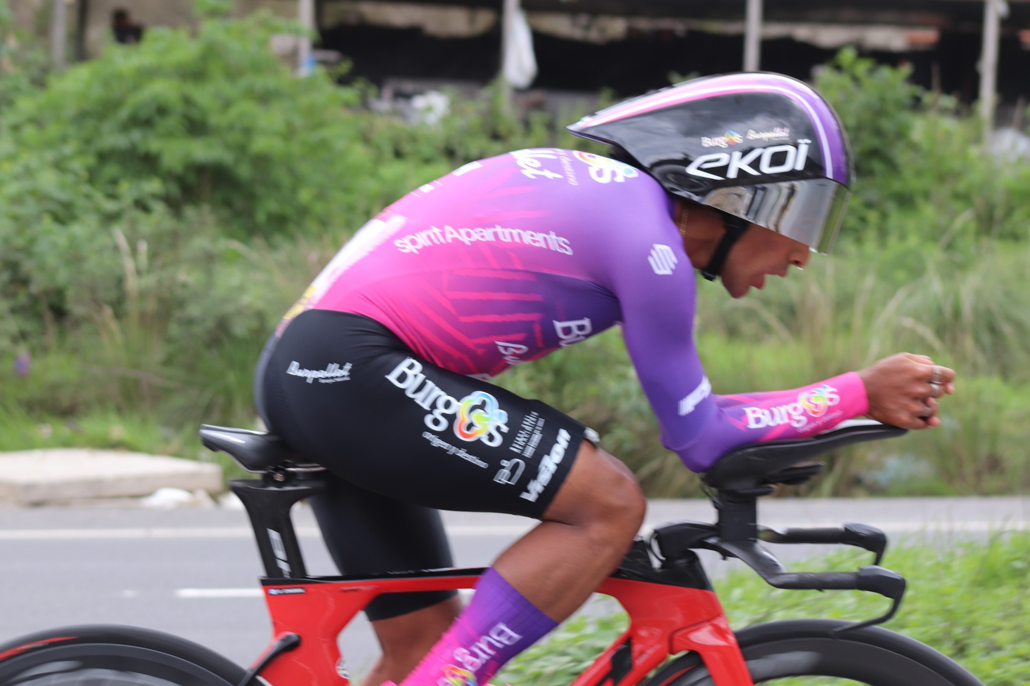 Sergio Chumil vence a Manuel Rodas y se corona campeón nacional de contrarreloj