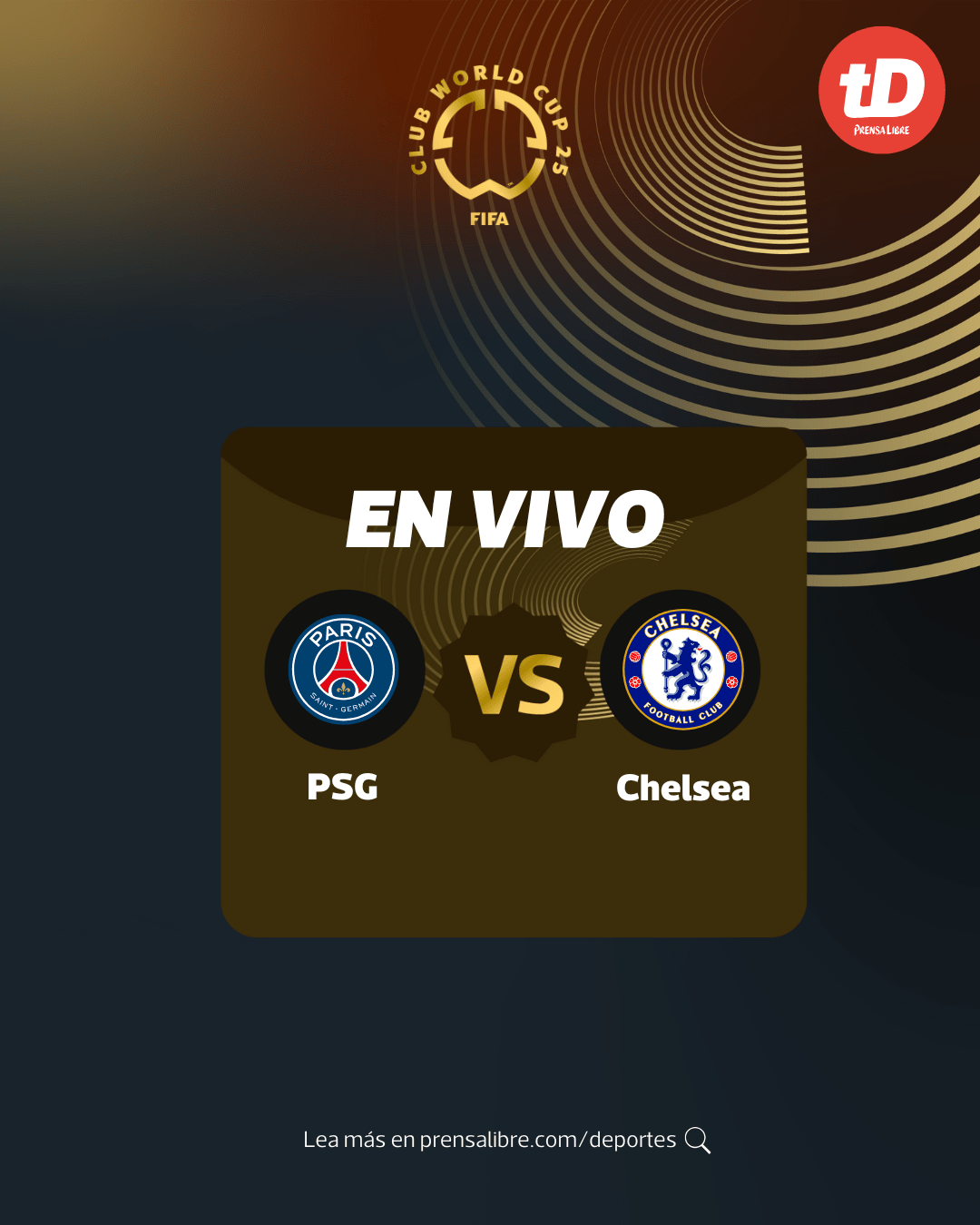 En vivo: PSG vs Chelsea por el Mundial de Clubes 2025, siga el minuto a minuto de la final