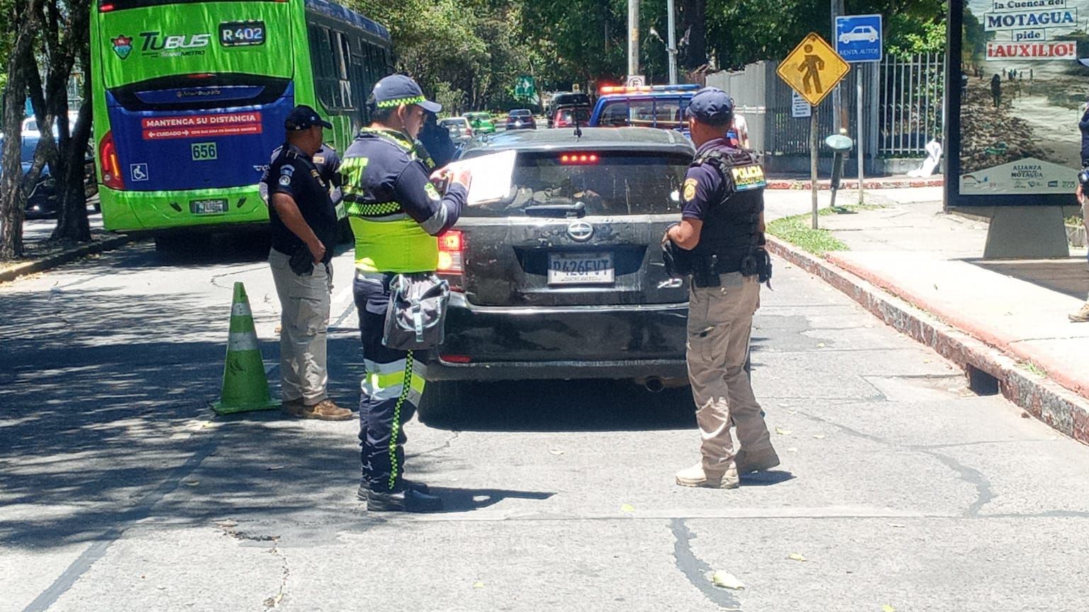 PNC advierte de posible ataque contra agentes de tránsito de la capital ...