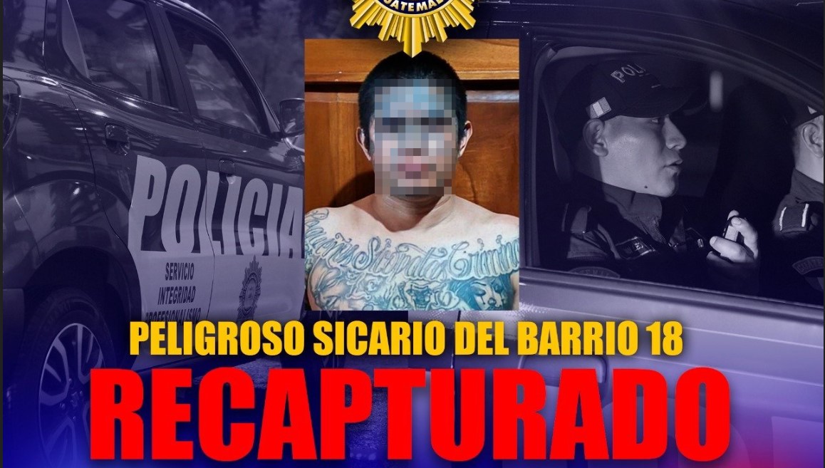 Así fue la captura de “El Enano”, presunto cabecilla del Barrio 18, en ...