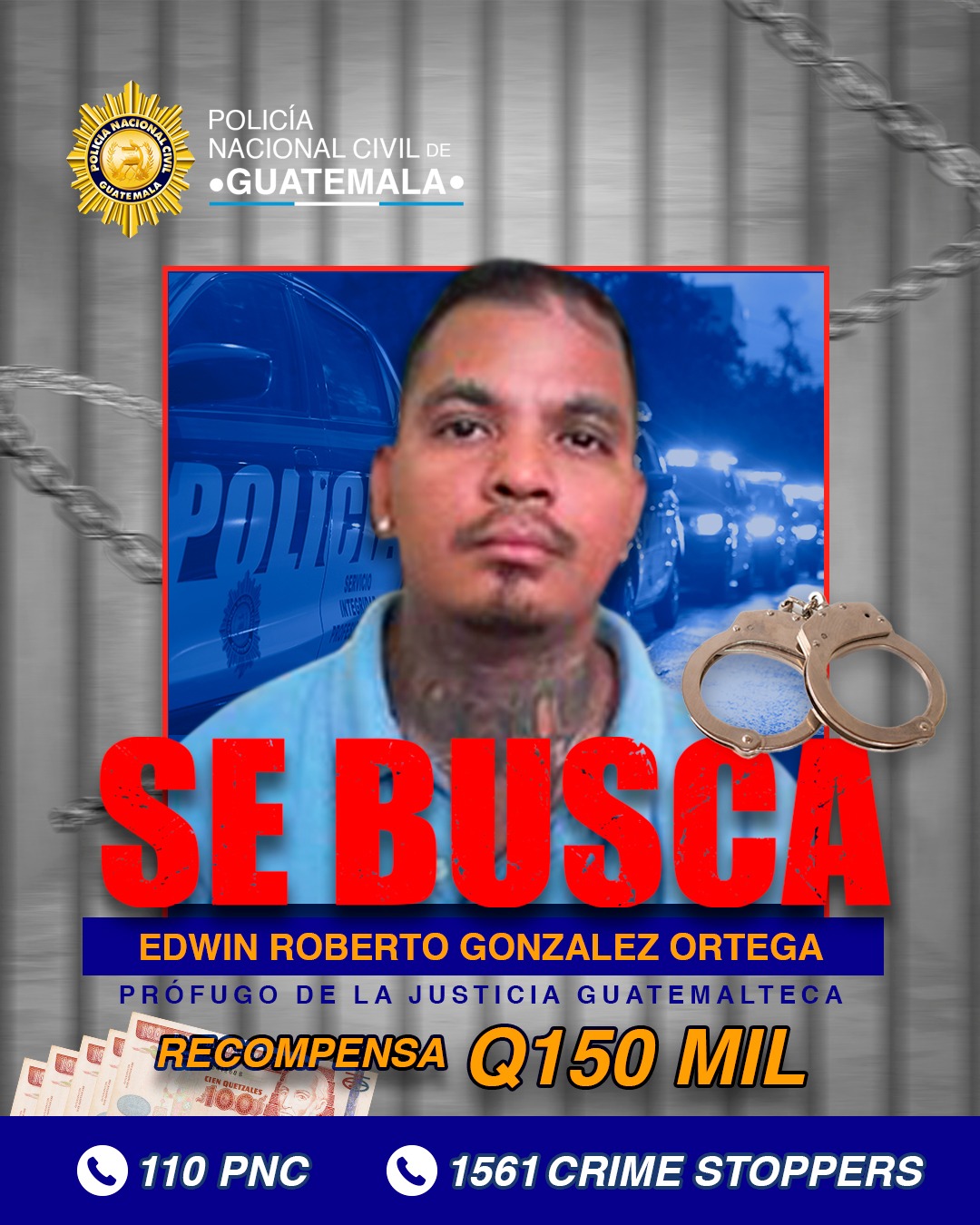 Reo fugado de Fraijanes 2 y cabecilla del Barrio 18, es localizado ...