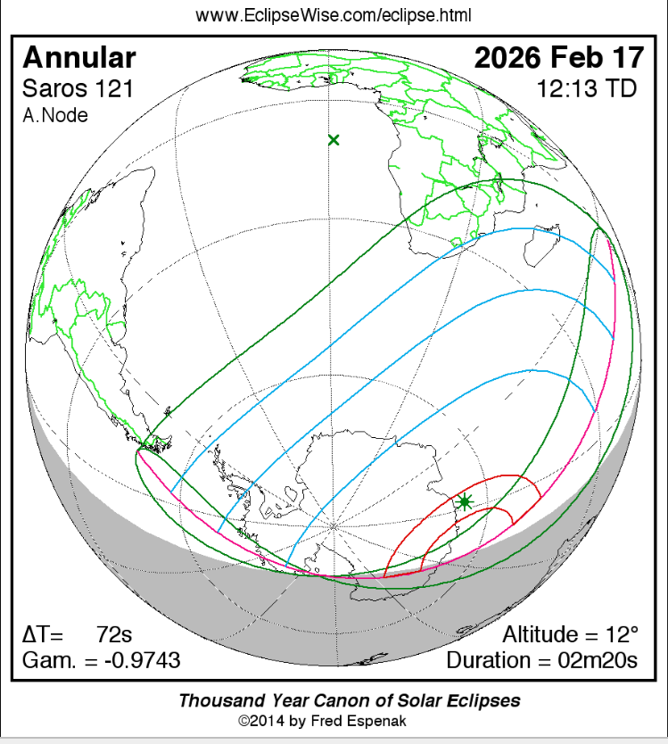 Eclipse solar anular del 2026: ¿se podrá ver en Guatemala y en qué ...