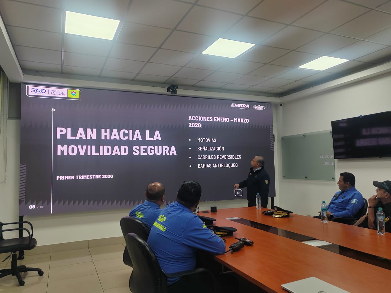 Emetra anuncia motovías en el bulevar San Rafael, zona 18, y en la ...