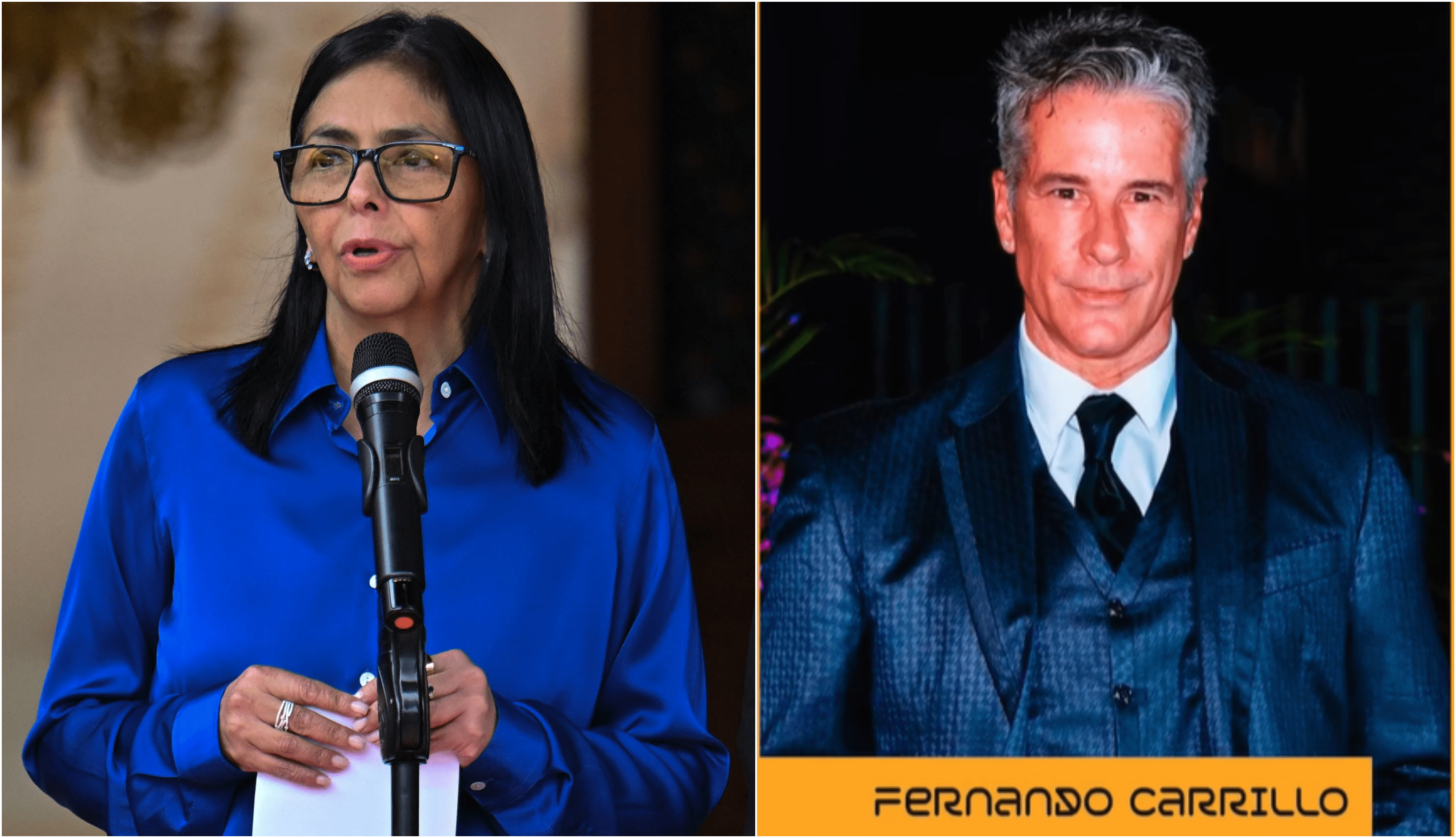 ¿Reconciliación entre Fernando Carrillo y Delcy Rodríguez? Resurge el ...