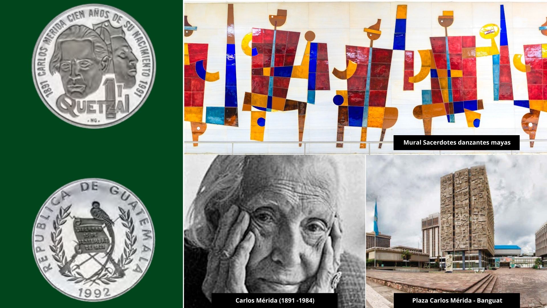Moneda Conmemorativa de Carlos Mérida aún disponible en el Banguat: así ...