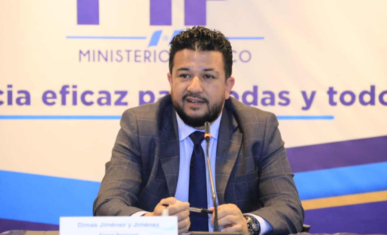 MP confirma que el jefe fiscal Dimas Jiménez presentó su renuncia
