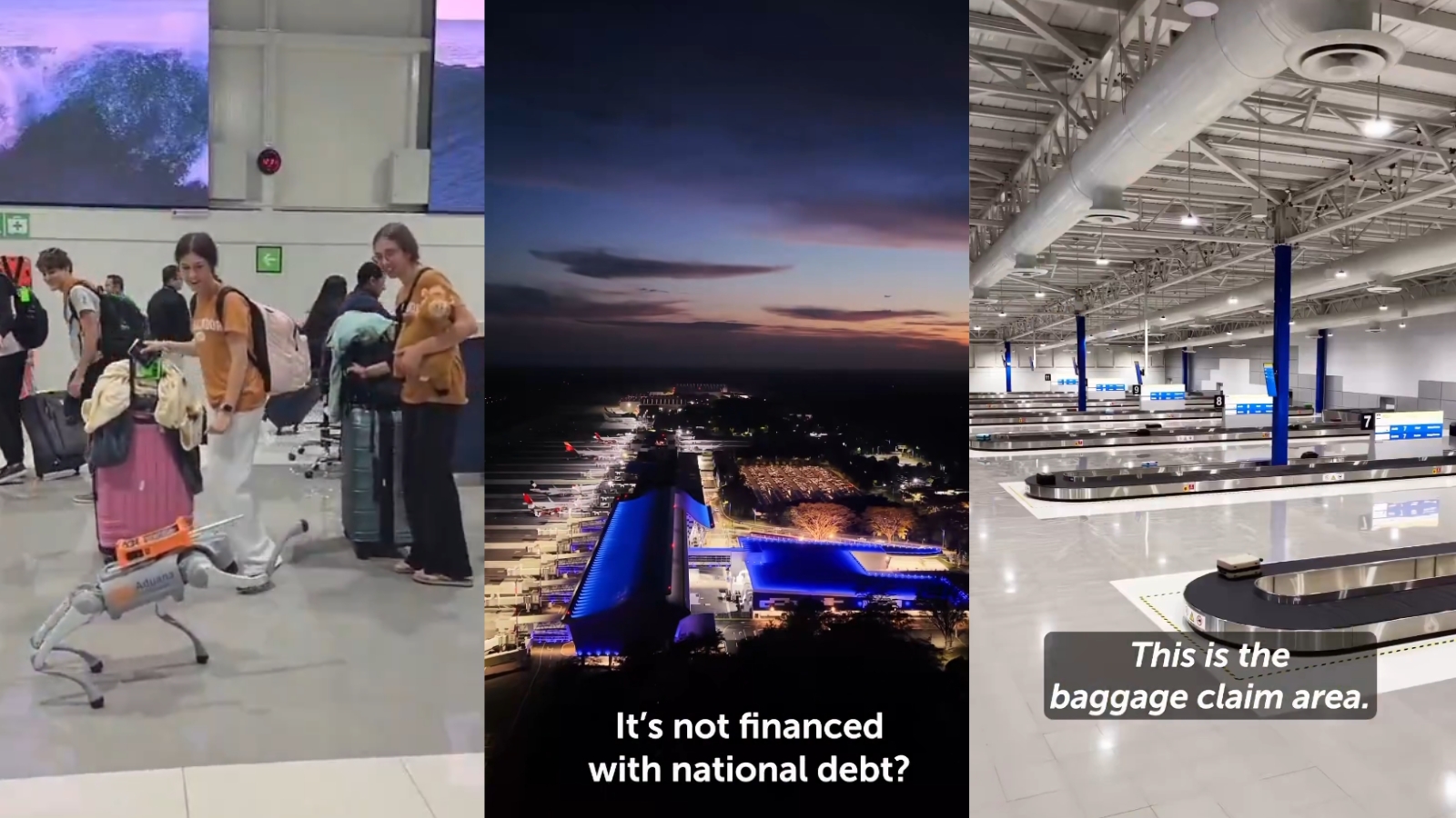 Nayib Bukele inaugura terminal aérea de US$50 millones con robot ...