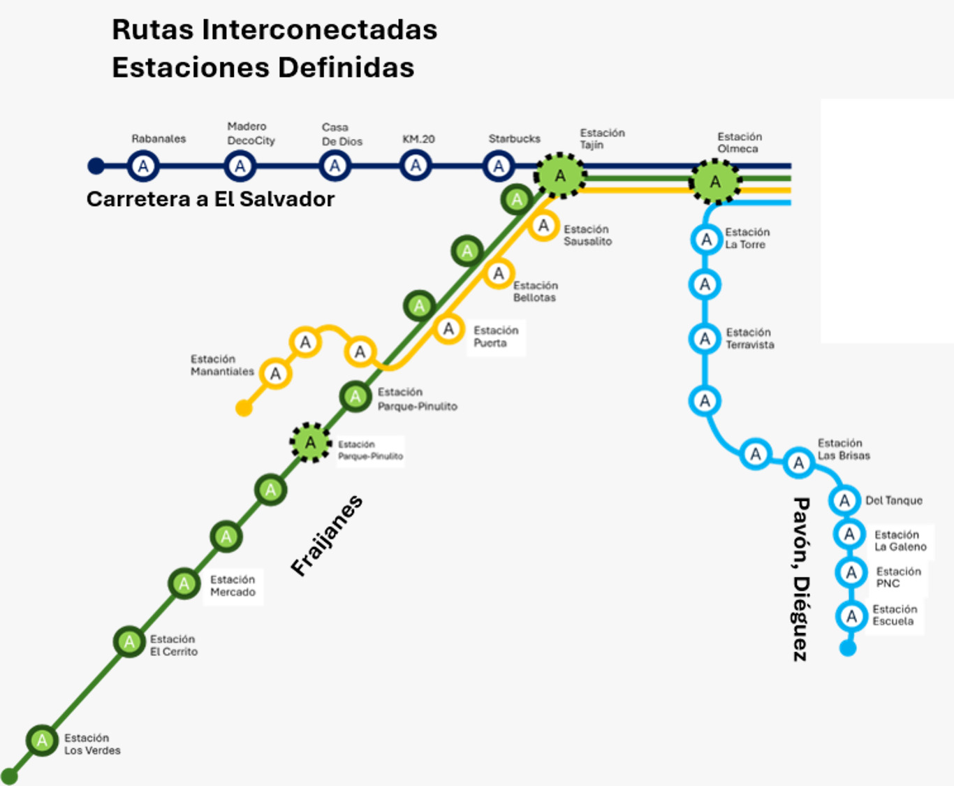 Fraijanes lanzará Mi Bus Express, una red de transporte con más de 50 ...